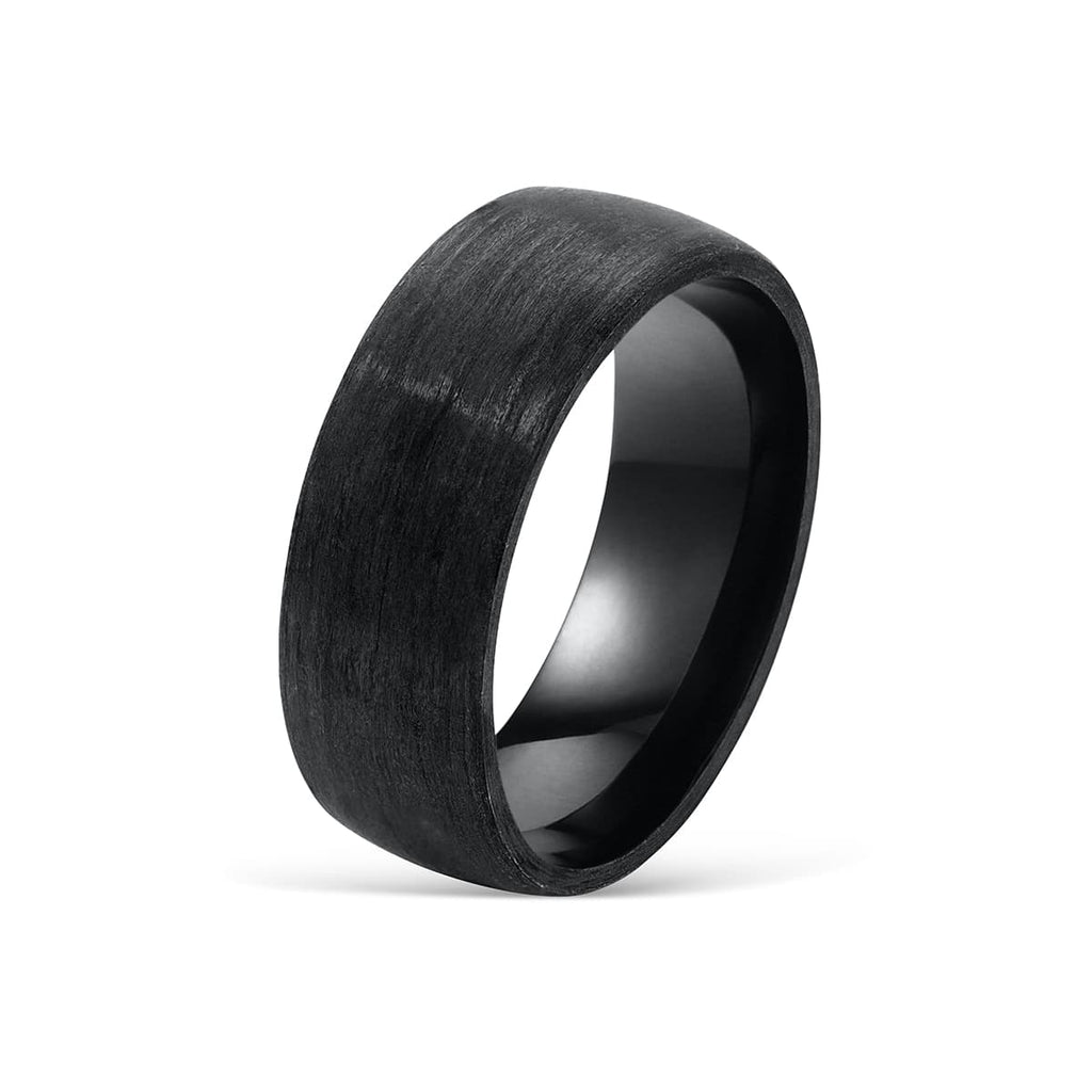 The Force Flex Men's Black Silicone Wedding Band – Modern Gents